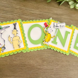 Sam I Am Photo Banner, Dr Seuss Birthday, Sam I Am Banner, Sam I Am ...