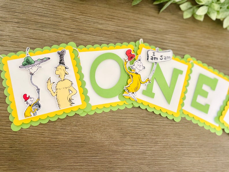 Sam I Am Photo Banner, Dr Seuss Birthday, Sam I Am Banner, Sam I Am ...