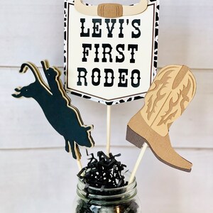 My First Rodeo Centerpieces, Western Centerpieces, Cowboy, Cowgirl ...
