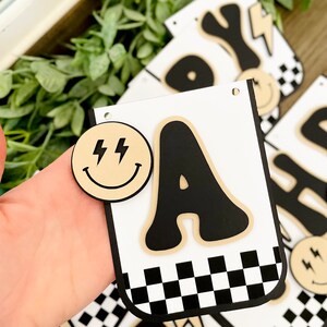 Tan Smiley Face Banner, One Cool Dude Banner, Happy Dude Banner ...