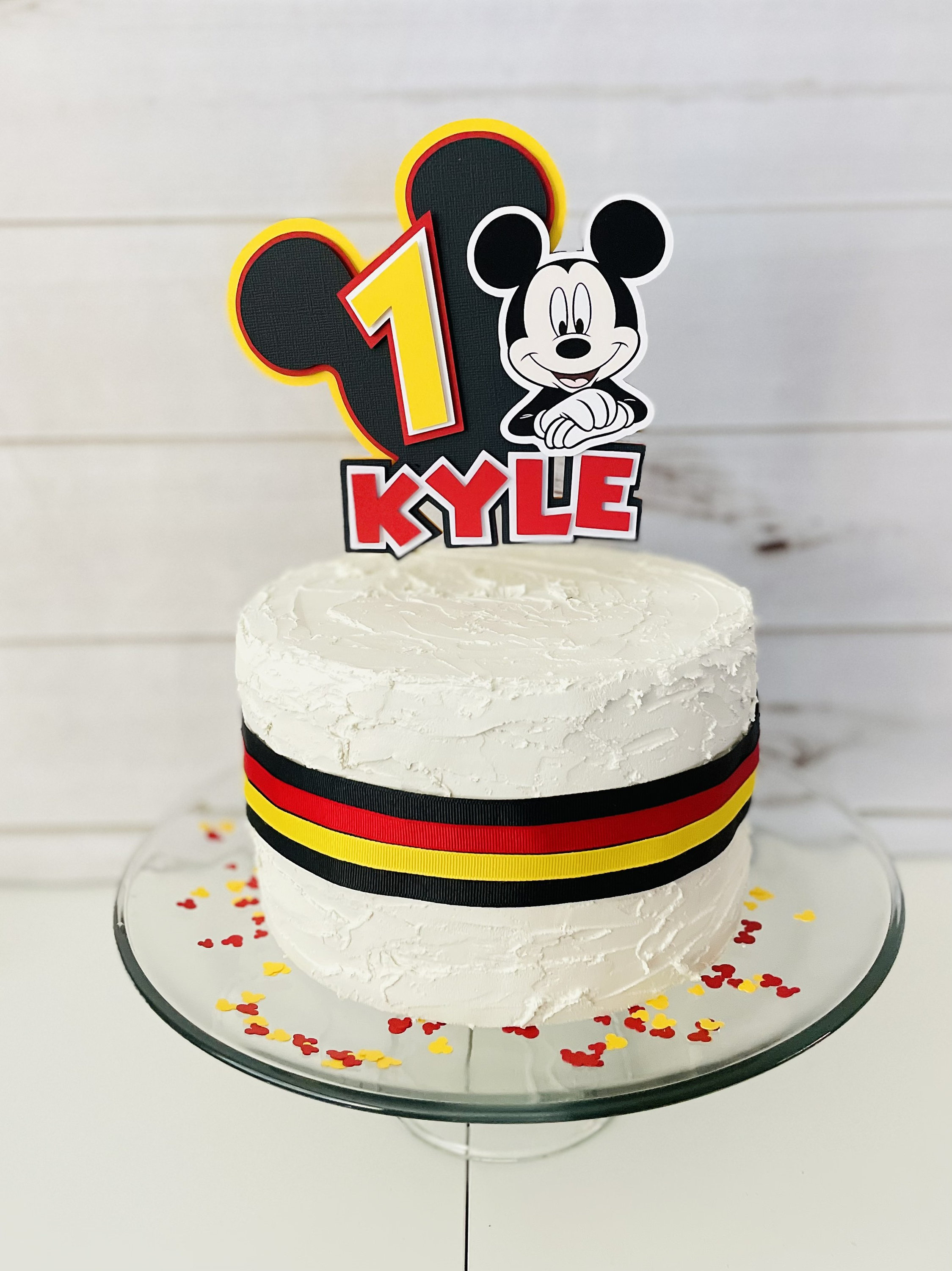Mickey Cake Topper Mickey Mouse Decor Mickey Birthday - Etsy