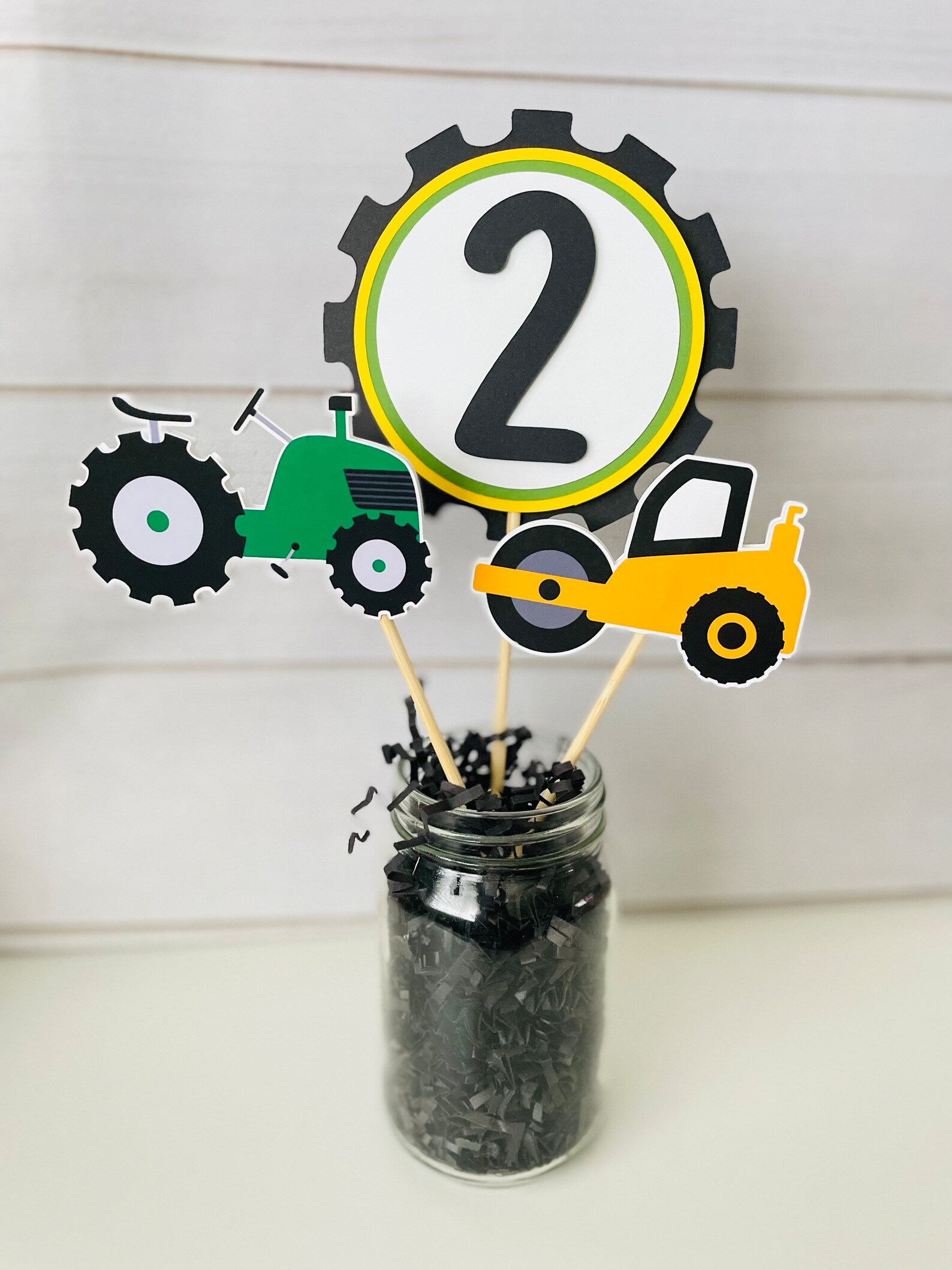 Tractor Centerpieces Construction Centerpieces Tractor Decor - Etsy