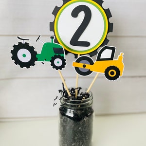 Tractor Centerpieces, Construction Centerpieces, Tractor Decor - Etsy