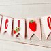 Strawberry Banner Sweet One Two Sweet Berry 1st Birthday - Etsy