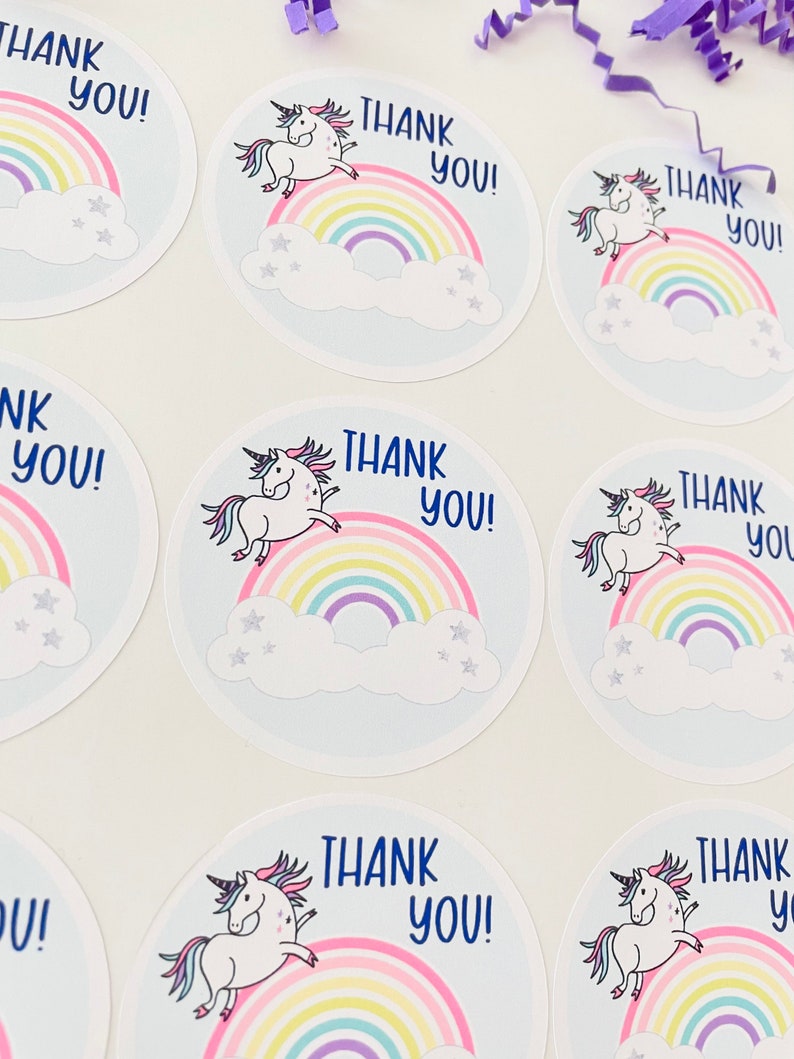 Rainbow Unicorn Centerpieces, Rainbow Unicorn Decor, Unicorn Birthday ...