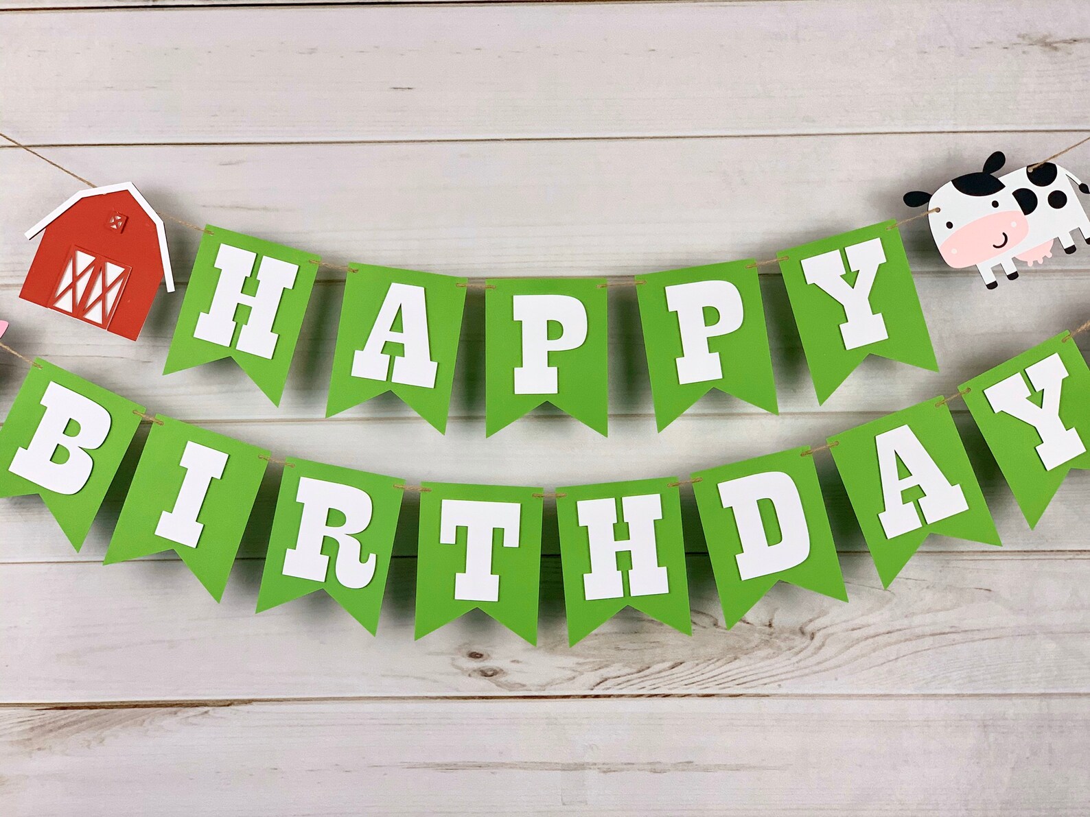 Farm Animal Banner Barnyard Banner Barnyard Theme Party | Etsy
