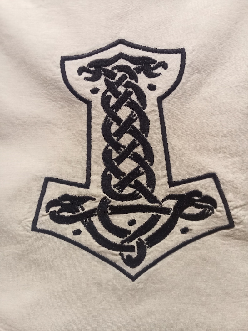 Thor's Hammer Design Wall Hanging Banner - Etsy