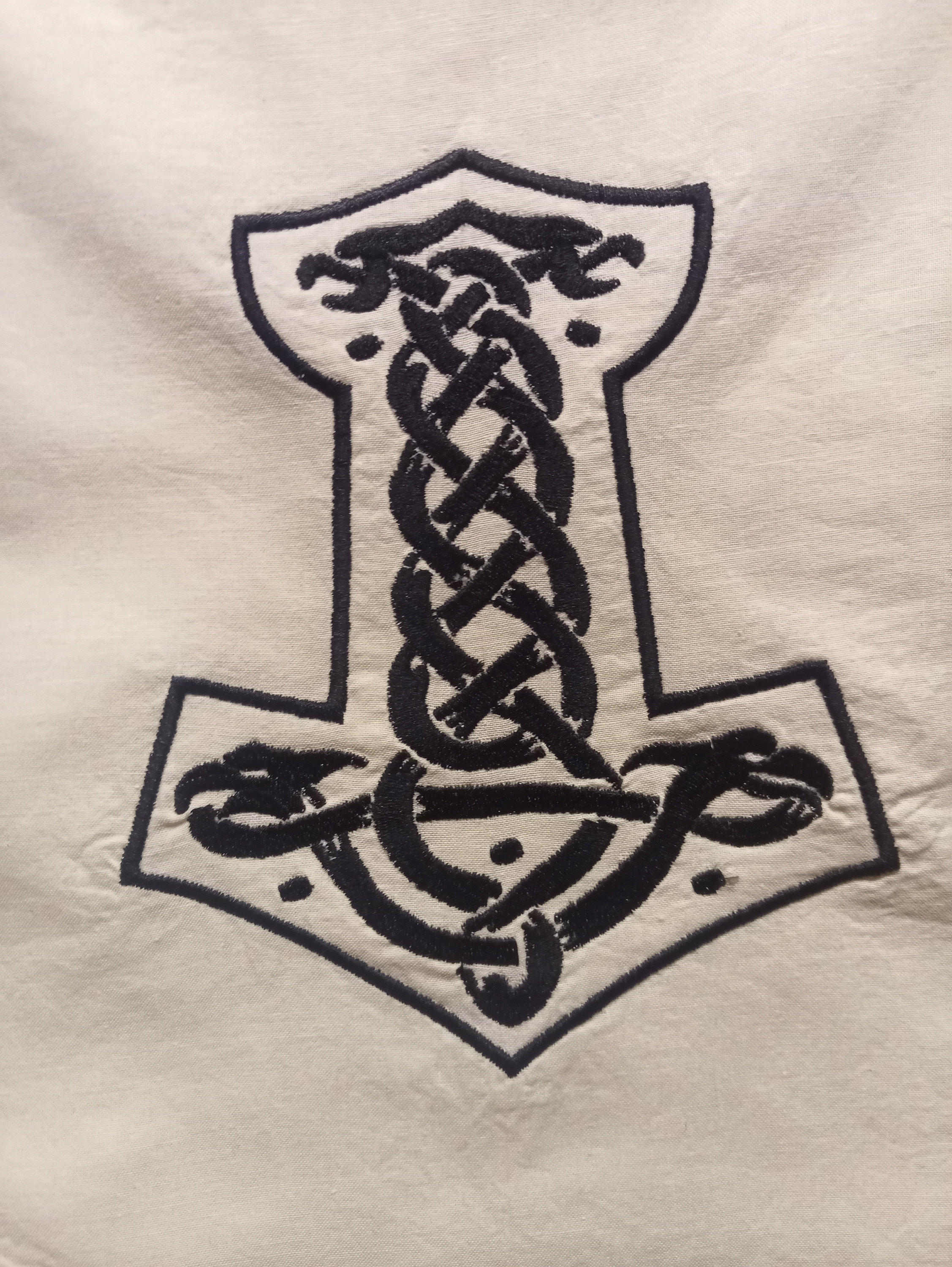 Thor's Hammer Design Wall Hanging Banner - Etsy