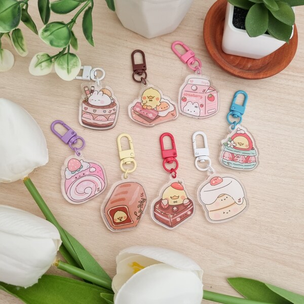 Kawaii Keychain - Etsy
