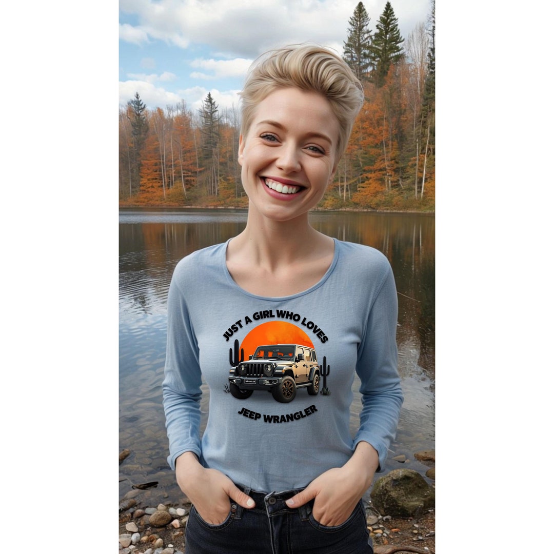Fierce Female Fun: Off-road Wrangler PNG File for Bold 4x4 Enthusiasts ...