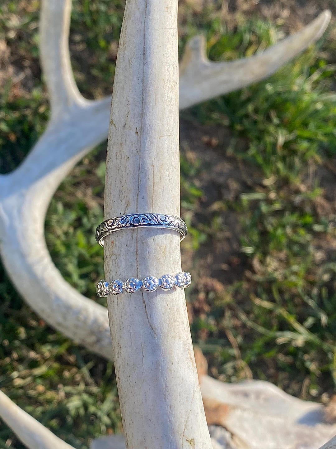 Western Stackable Rings - Etsy