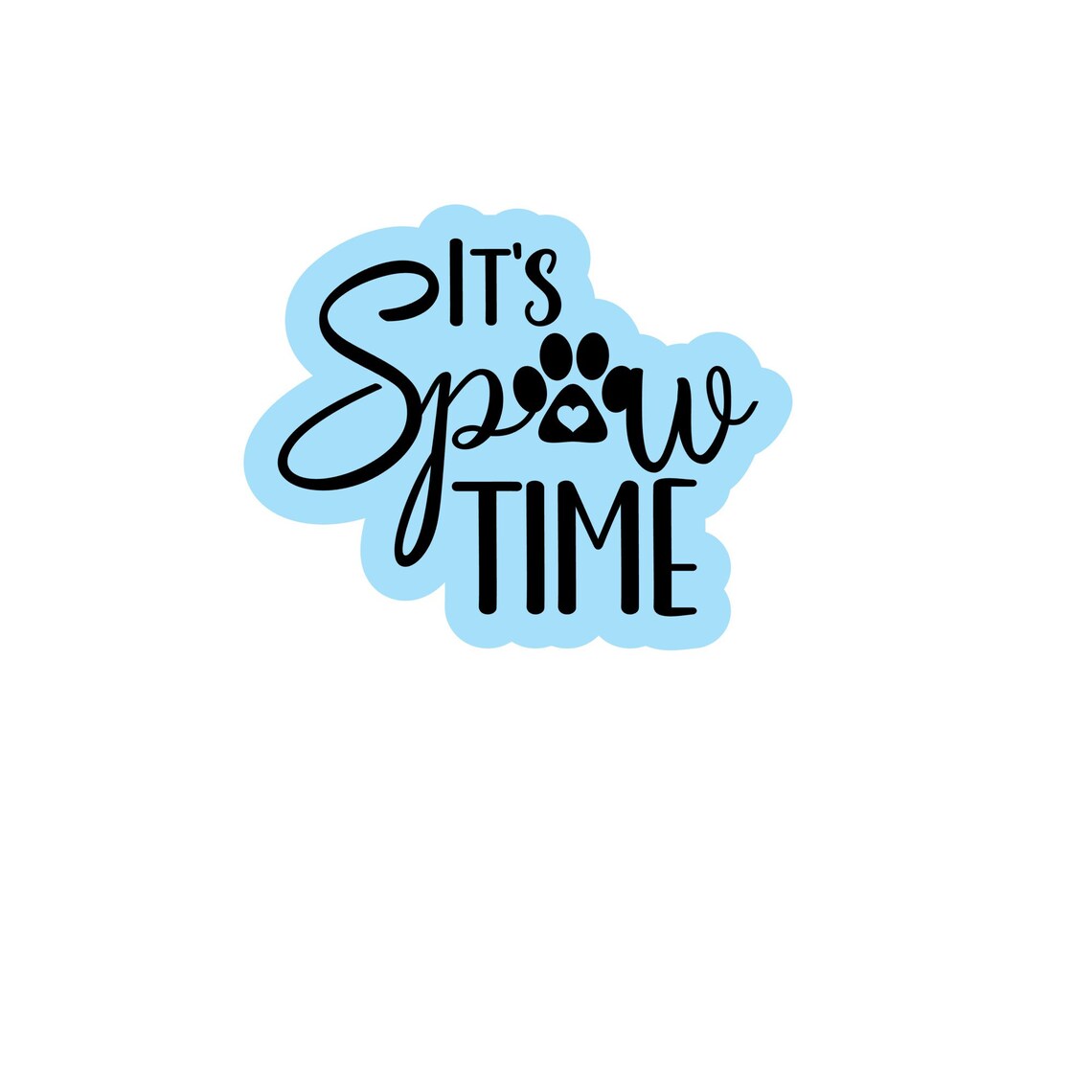 It's Spaw Time SVG - Digital Cut File - Glowforge Laser Cut File - Etsy
