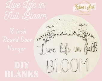 Life in Bloom Sign - Etsy