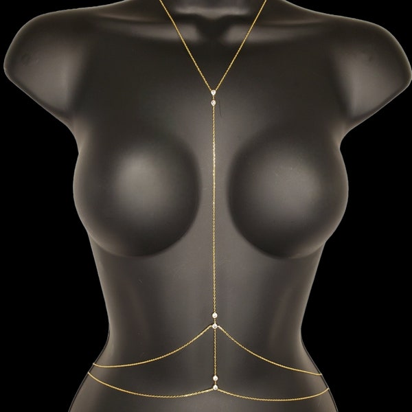 Body Chain Etsy