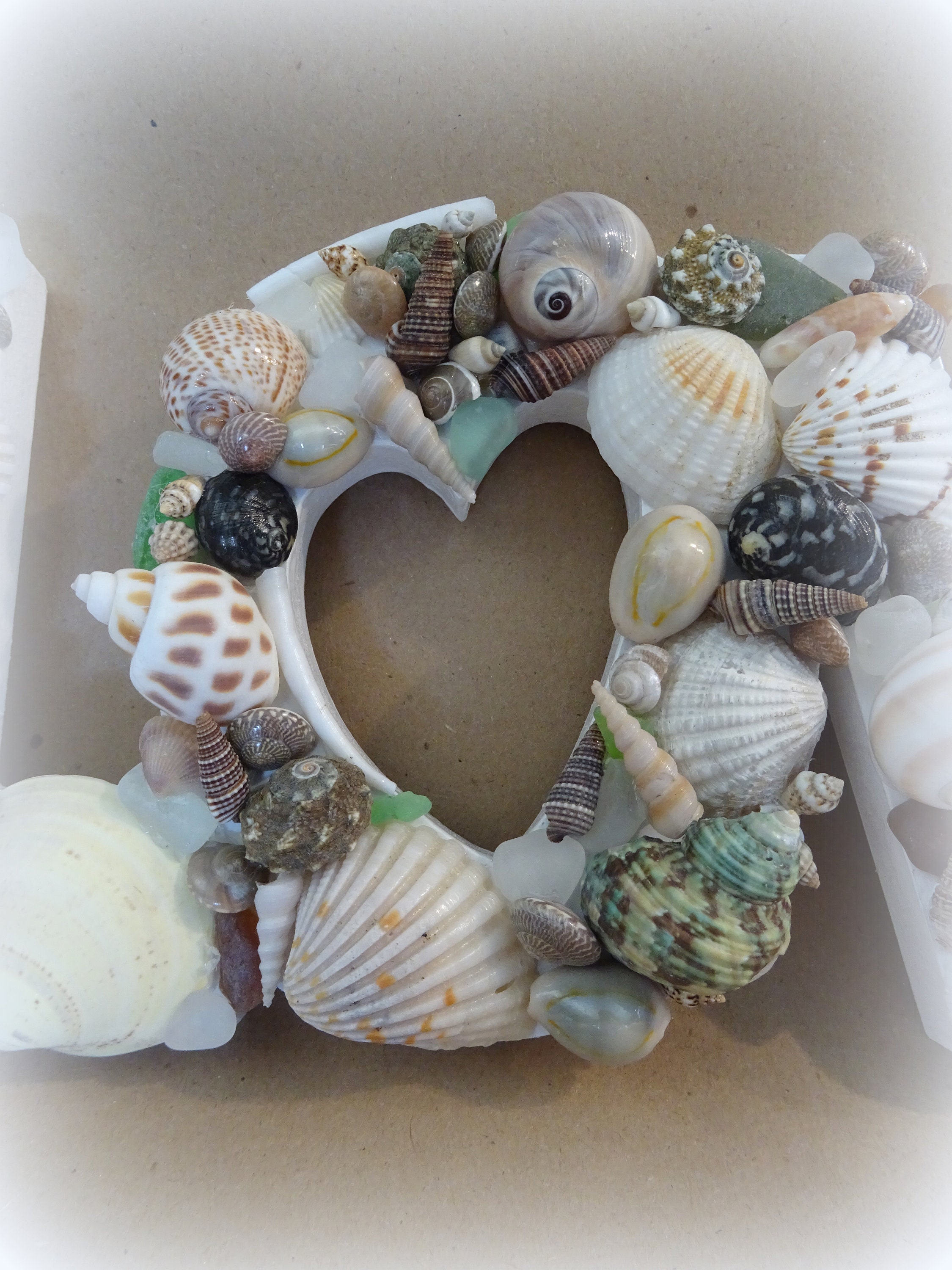 Seashell and Sea Glass LOVE Sign - Etsy