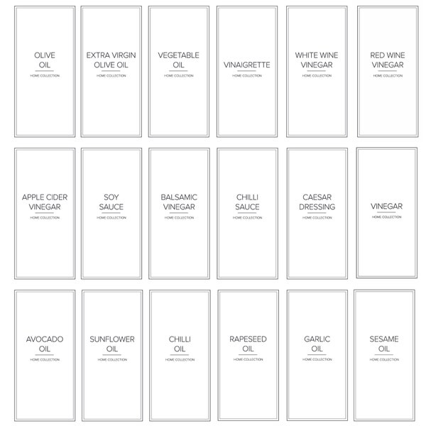 Vegetable Oil Stickers - Etsy