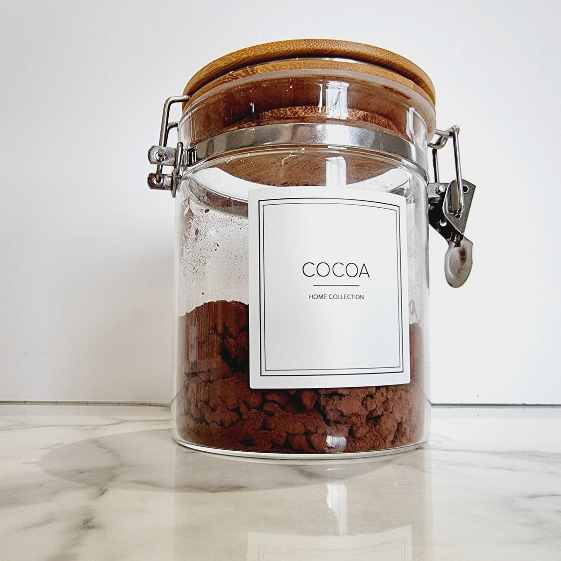 White Baking Labels Bundle Plain Flour Icing Sugar Kitchen - Etsy