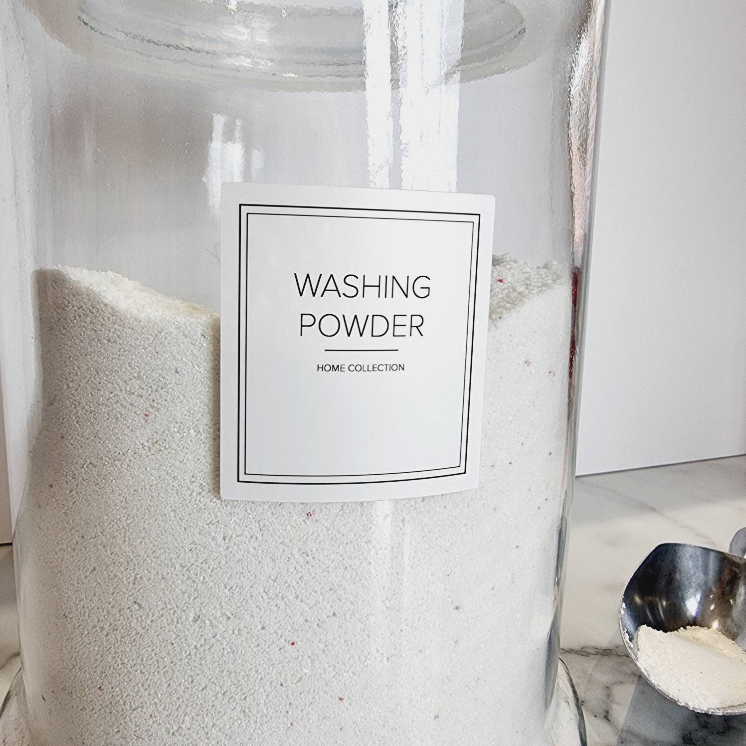 White Laundry Labels Bundle Waterproof Home Collection - Etsy UK