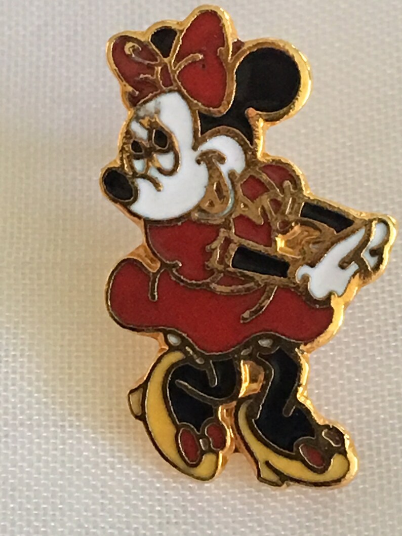 Disney Lapel Pin Trio Mickey Minnie And Donald Lapel Etsy