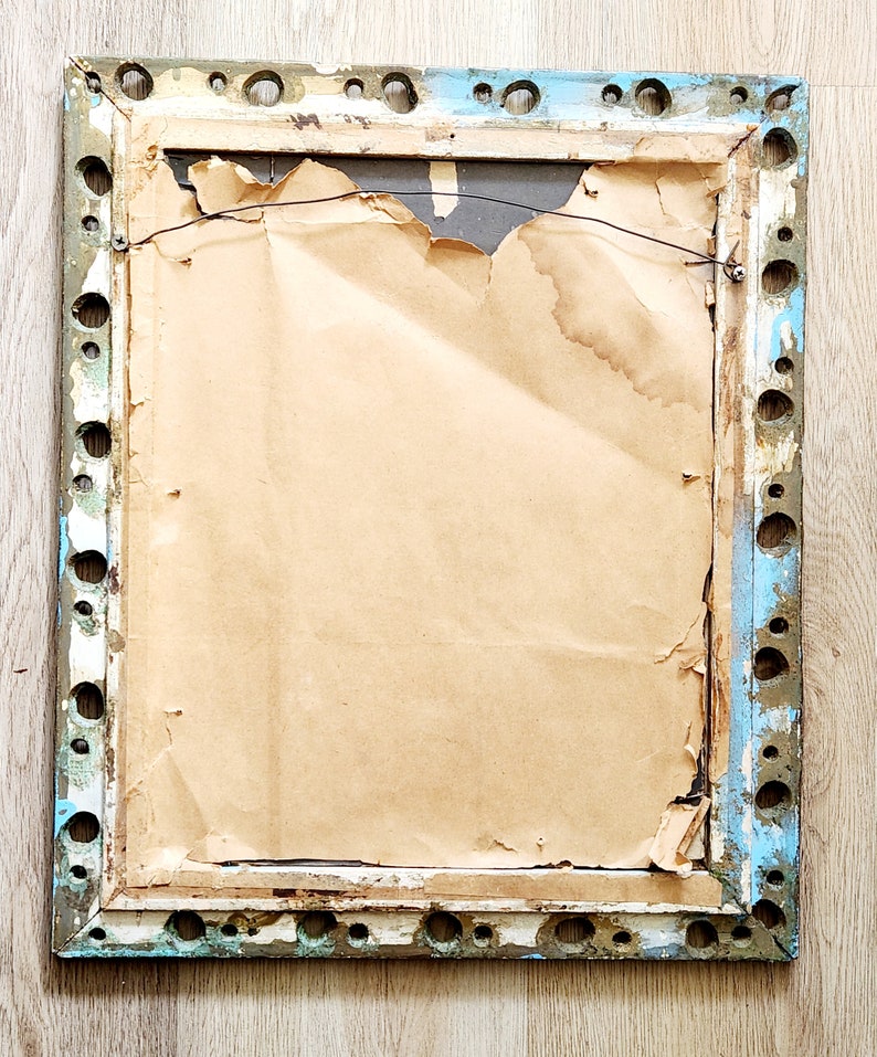 Impresión enmarcada de 'Air Castles' de Maxfield Parrish, principios ...