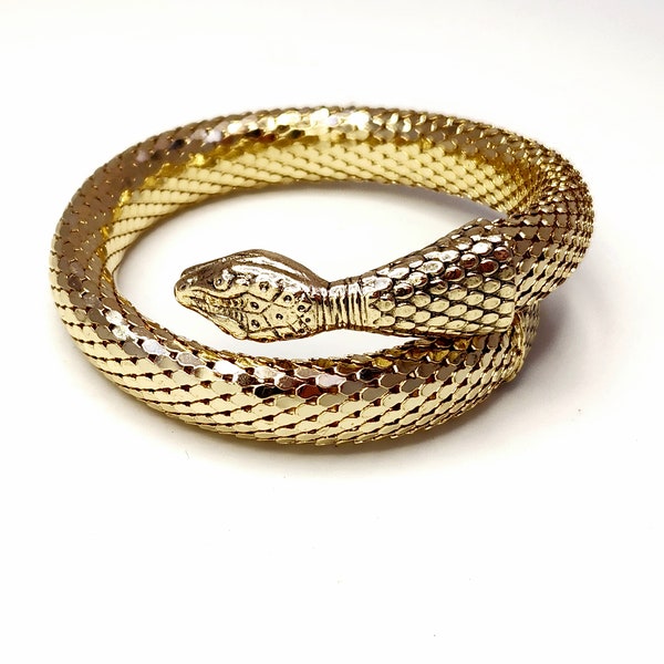 Gold Upper Arm Cuff - Etsy