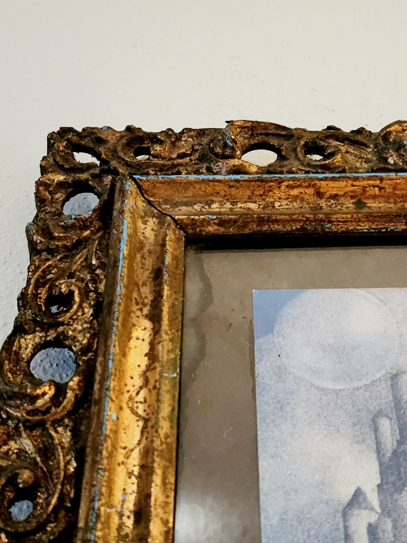 Impresión enmarcada de 'Air Castles' de Maxfield Parrish, principios ...