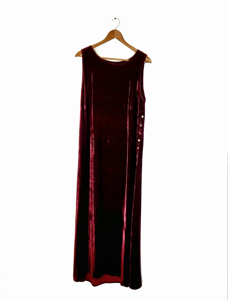 Vintage Silk Velvet Citron Santa Monica Collection Opera Coat and Dress ...