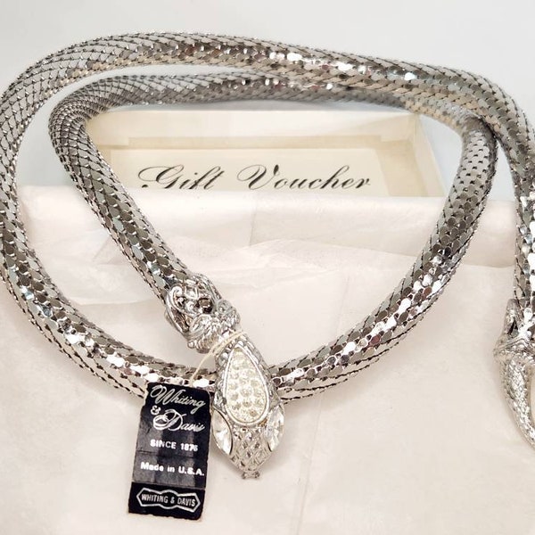 1980s Whiting Davis - Etsy