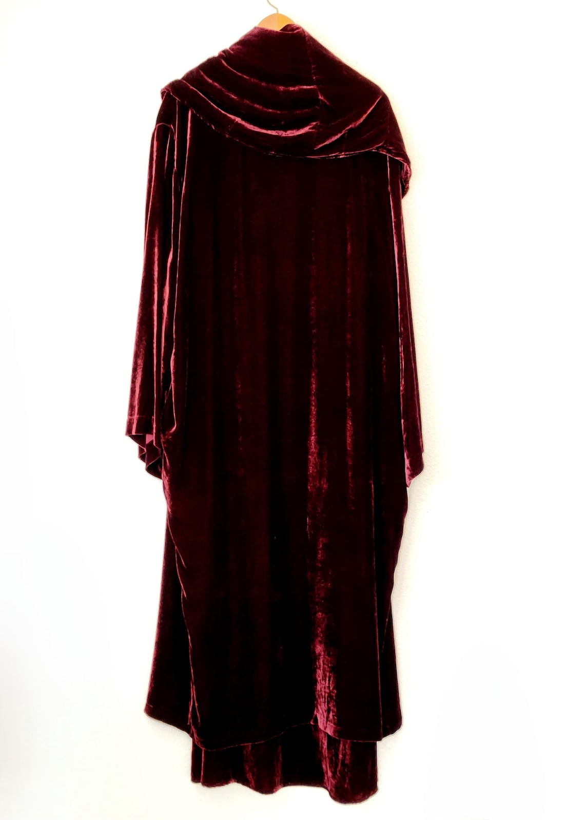 Vintage Silk Velvet Citron Santa Monica Collection Opera Coat and Dress ...