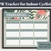 PR Tracker for Home Riders Reusable Workout Planner Dry Erase PR ...