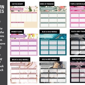 PR Tracker for Home Riders Reusable Workout Planner Dry Erase PR ...
