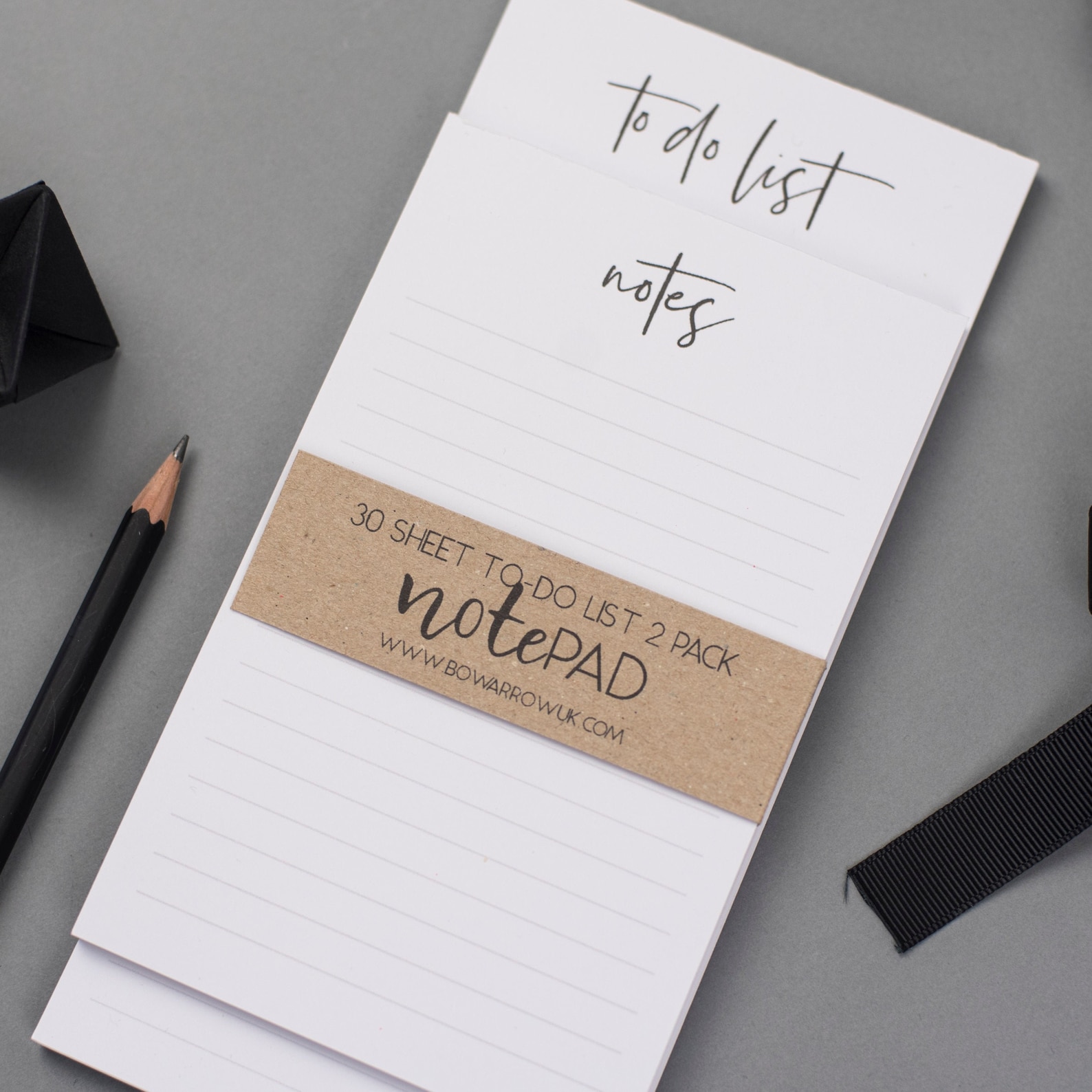 To-do List and Notes 2 Pack Notepad, Handmade DL Notepad, Tick Box to ...