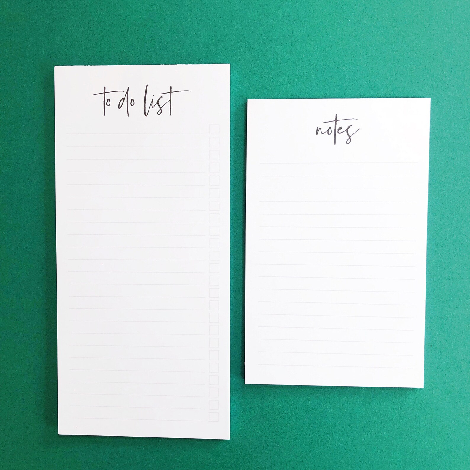 To-do List and Notes 2 Pack Notepad Handmade DL Notepad Tick | Etsy UK