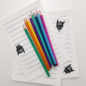 Little Monster Monochrome Letter Writing Set - Etsy