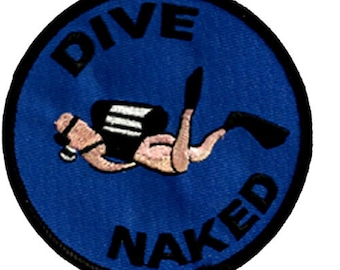 DIVE LOGO Scuba Diving PATCH Embroidered Iron-on Applique - Etsy