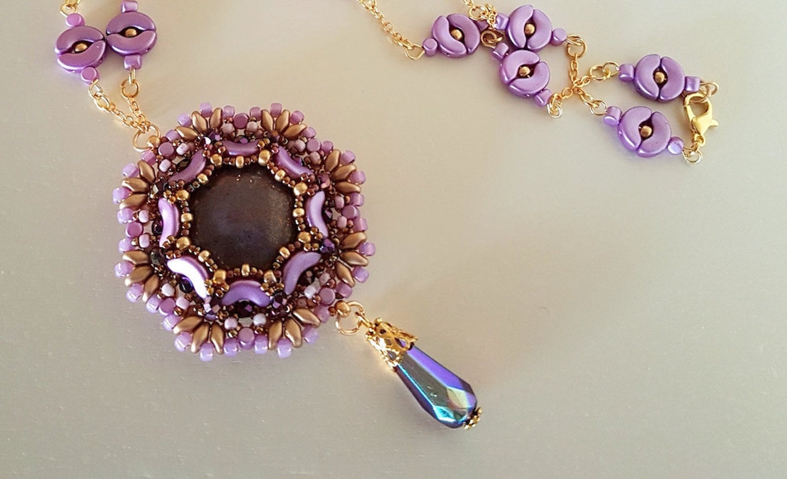 Pattern silla Pendent, Pattern With Arcos, Beading Pendent, Ladygioshop ...