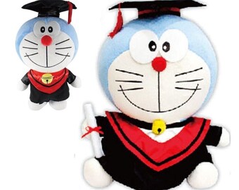 Doraemon Plush - Etsy