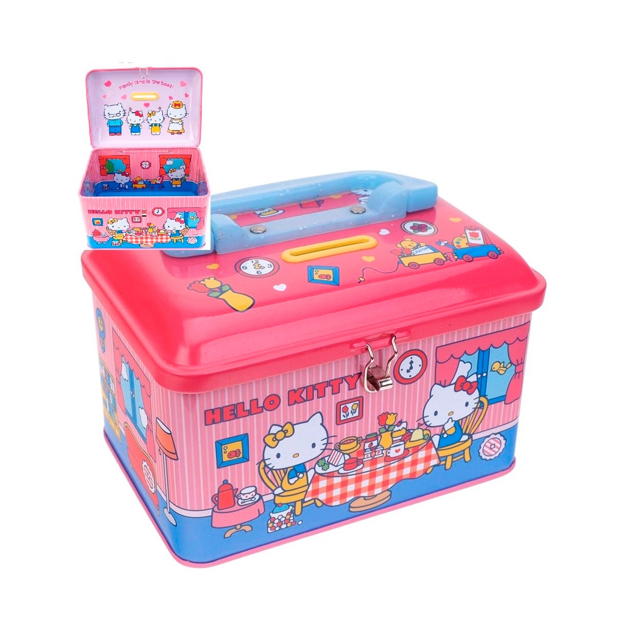 Hello Kitty Pencil Box With Lock
