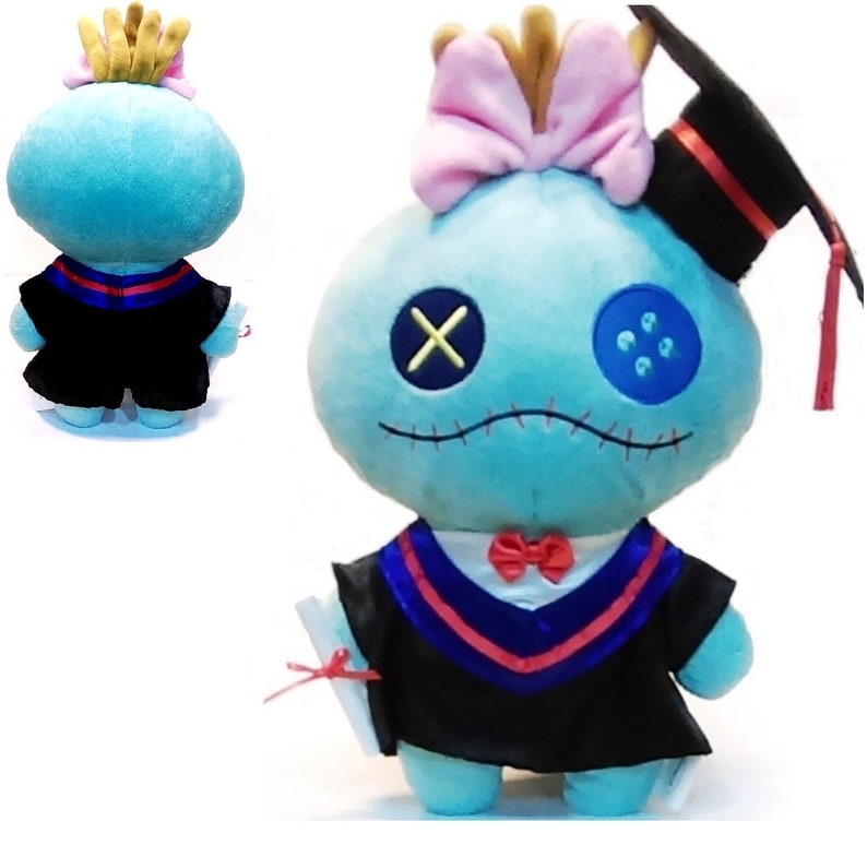 14 23 Cartoon Graduation Plush Figure Grad Gift | Etsy