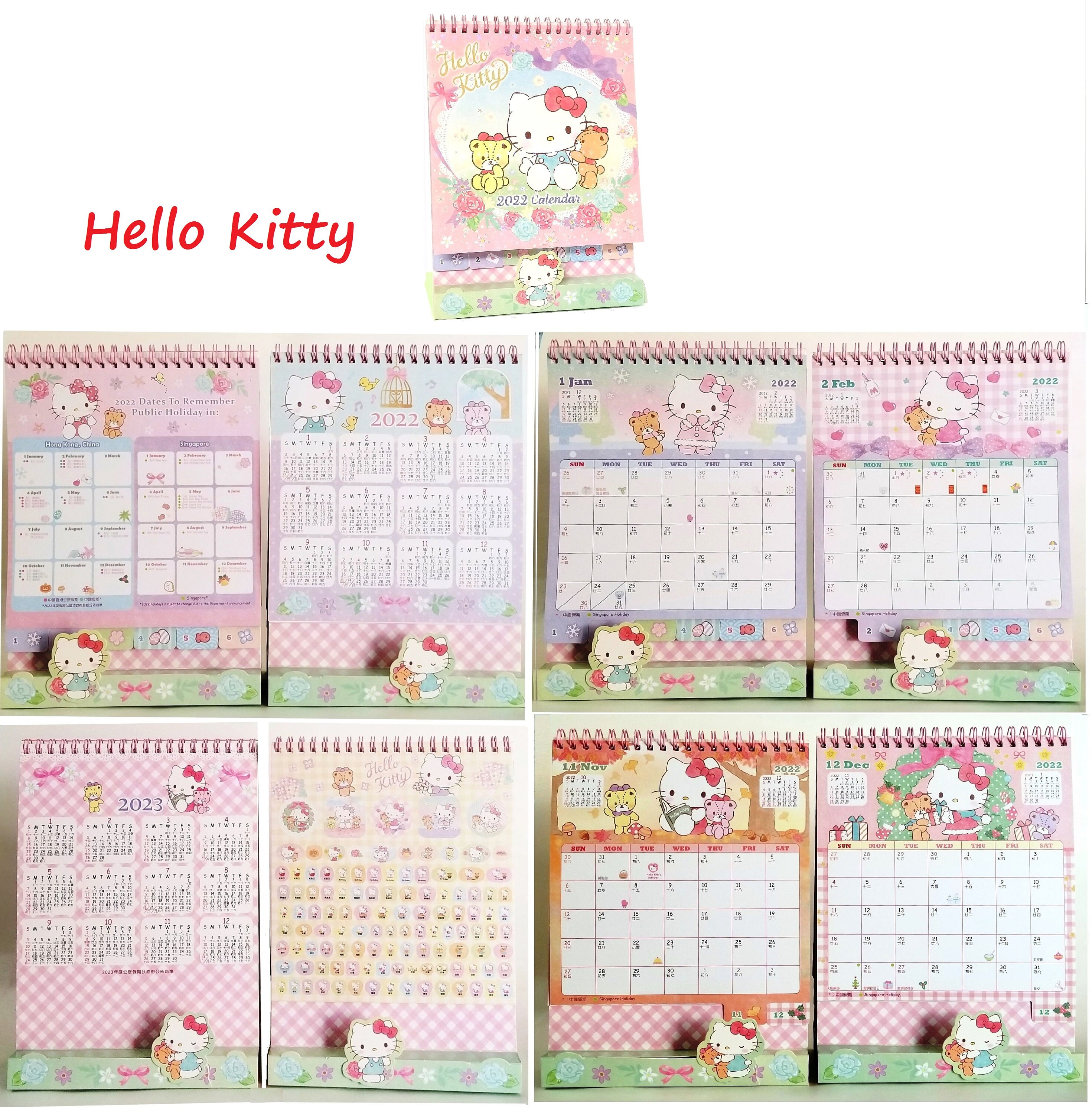 Hello Kitty October 2022 Calendar