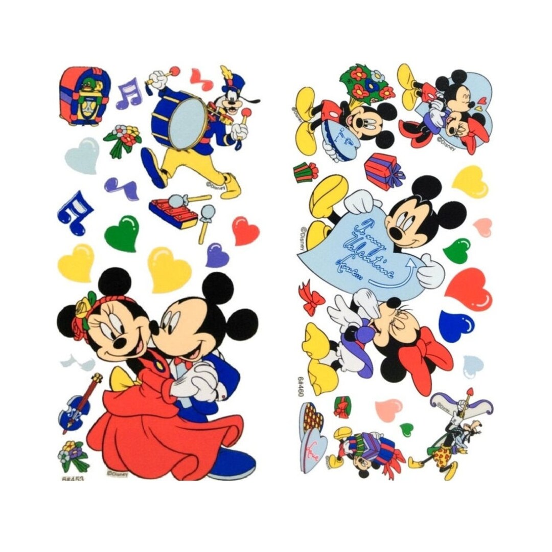 KOREA Two Sheets Mickey Mouse Waterproof Sticker Furniture - Etsy