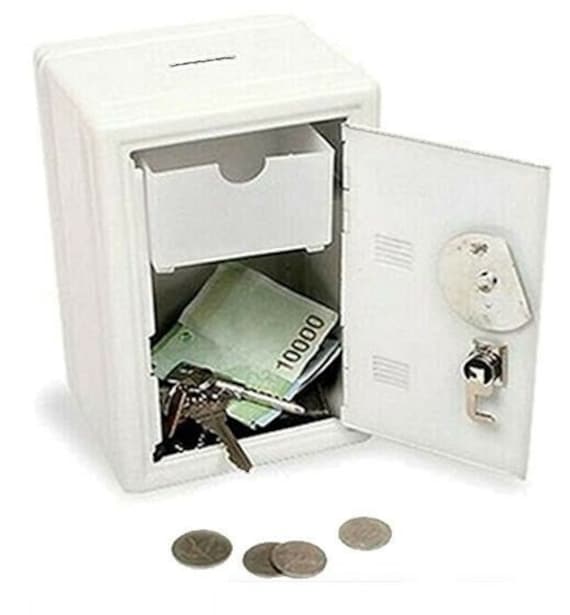 Bank Safe With Money