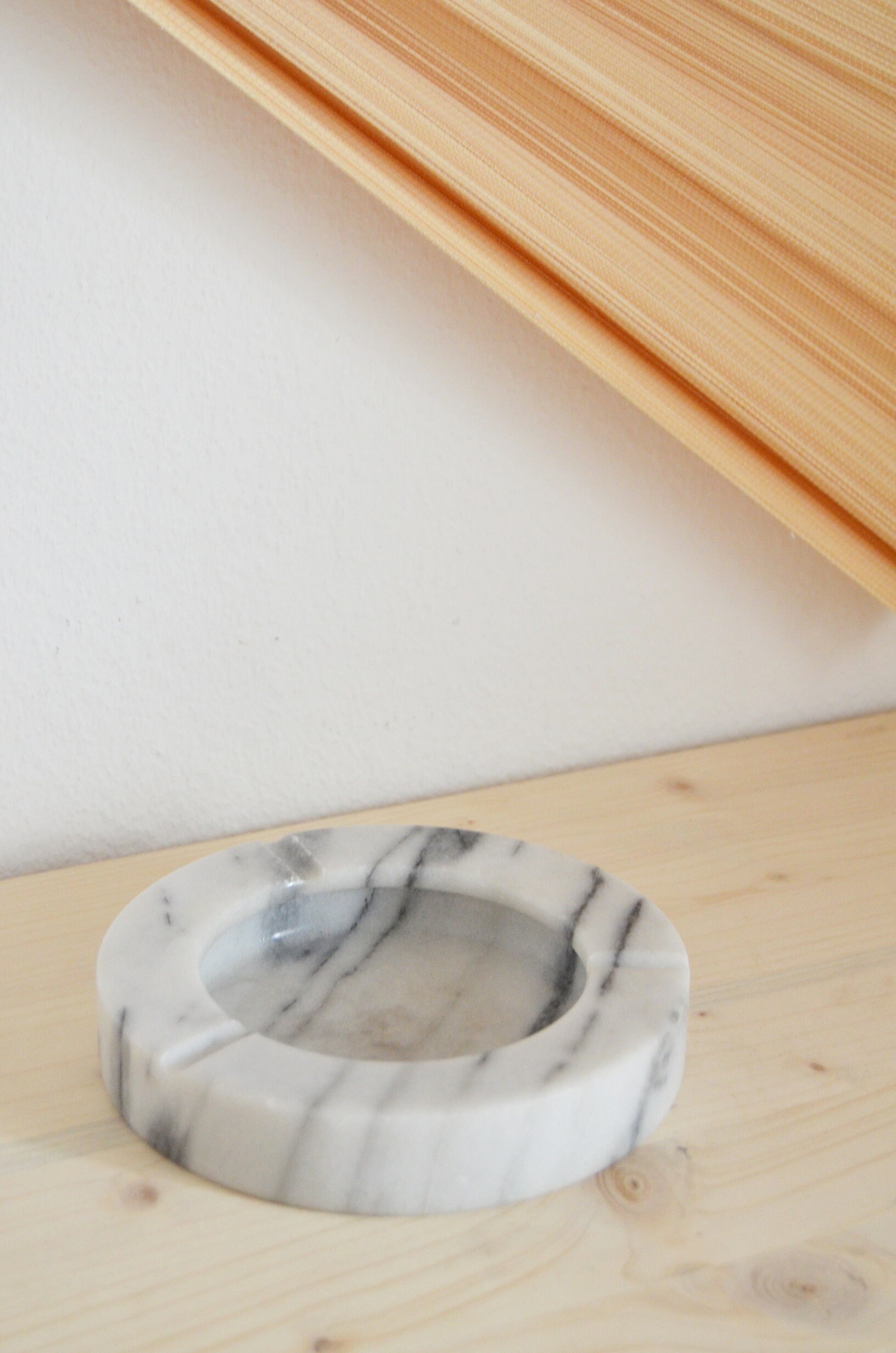 Mid Century Marble Ashtray Bowl boheme