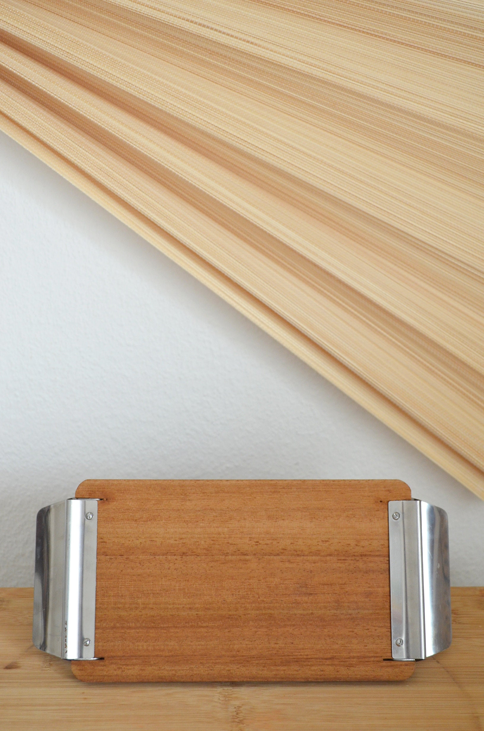 Mid century teak wood toast - stand / holder vintage