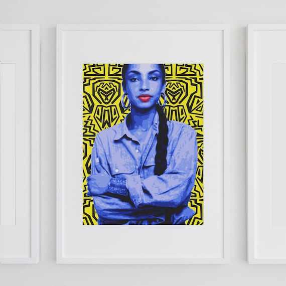 Sade Wall Art Print Wall Decor Icon Print | Etsy