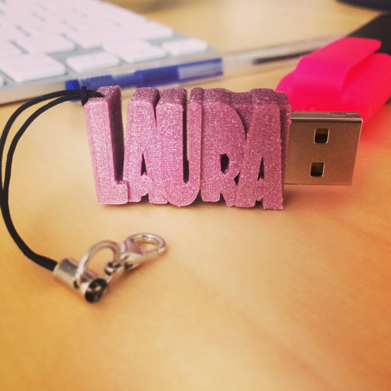 Personalized USB Flash Drive With Custom Name - 3D Printed - Etsy