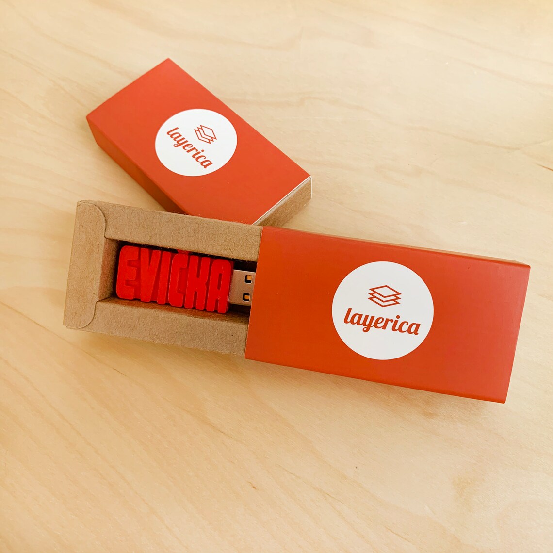 Personalized USB Flash Drive With Custom Text | Etsy