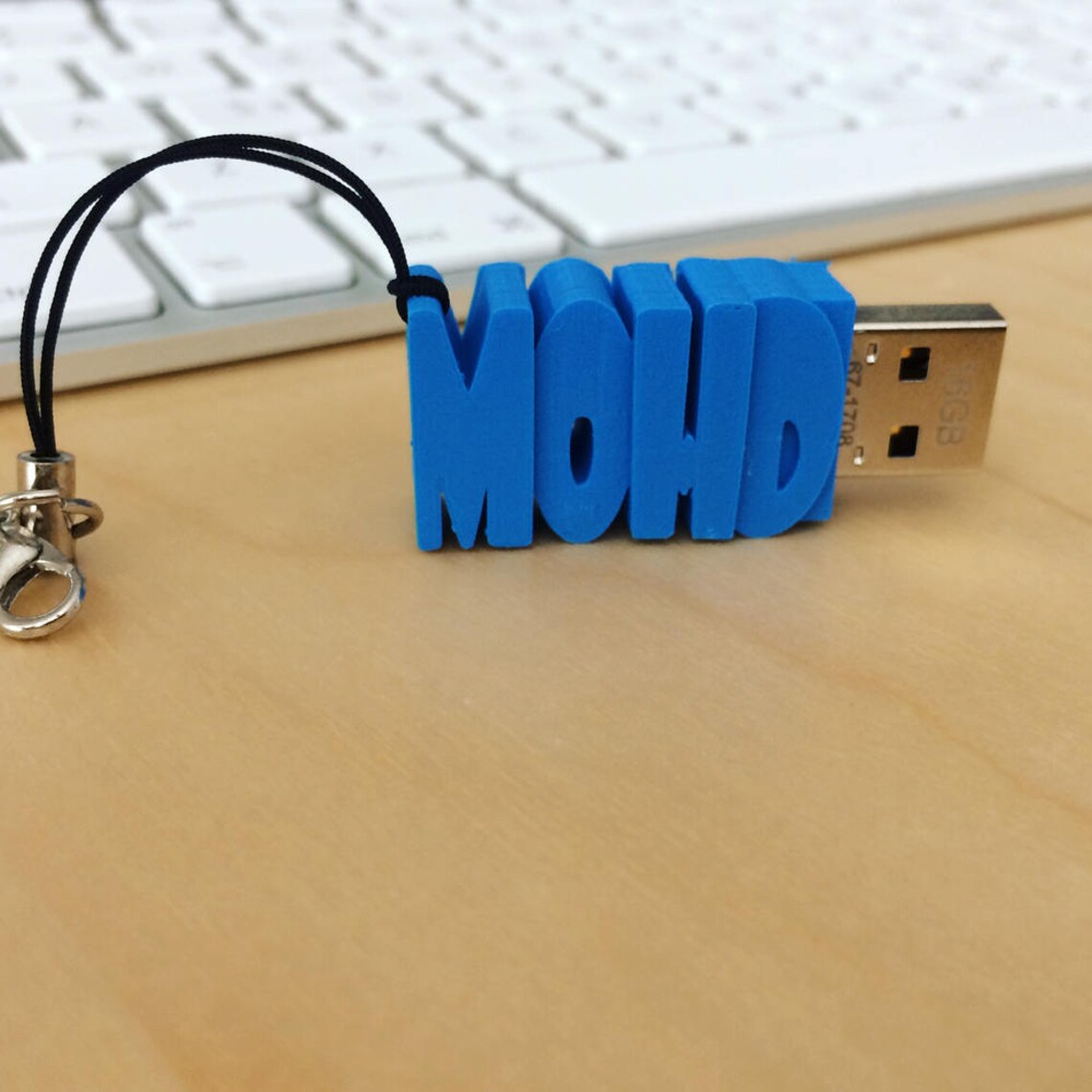 Personalized USB Flash Drive With Custom Name 3D Printed - Etsy