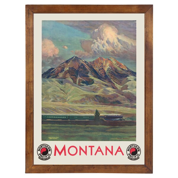 Northern Pacific Railway Poster - Etsy