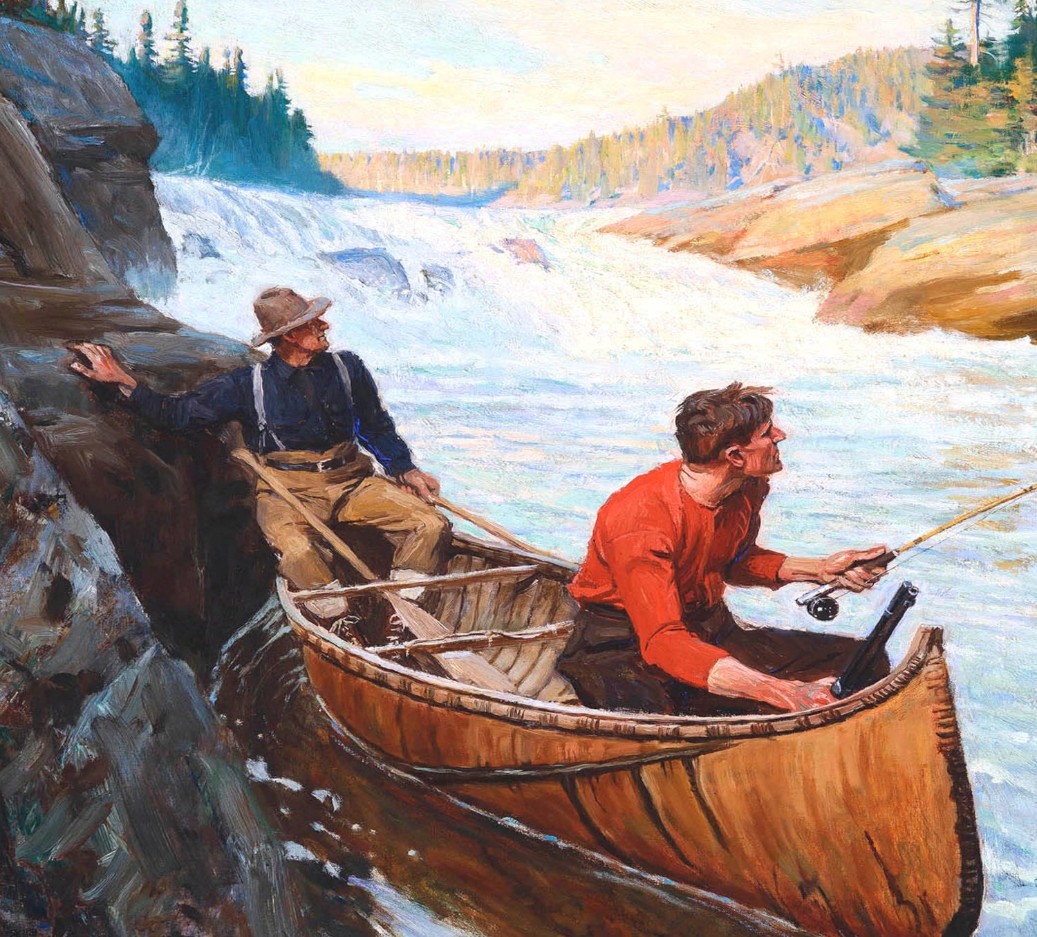 The Call of the Wild by Philip Goodwin 24x36 Inch Print Reproduced From ...